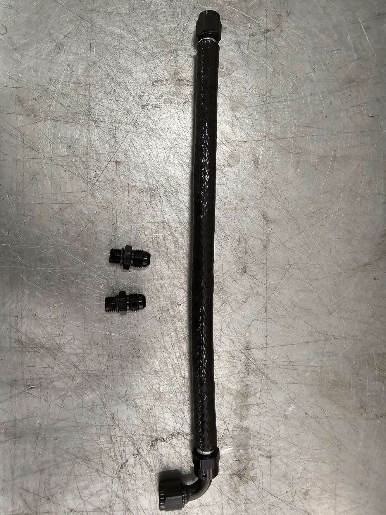 Turbo Oil Feed line -6AN Style Replacement Upgrade - Tater Built ...