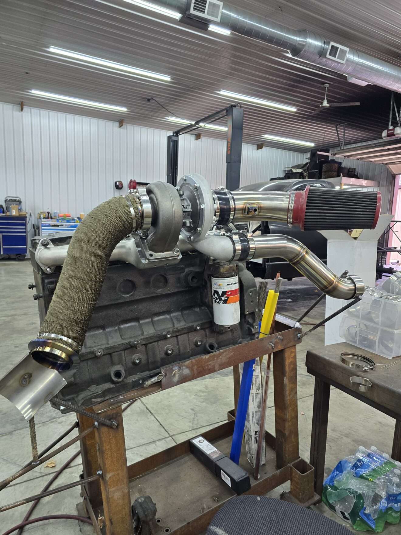 COMPLETE S300 High Mount Turbo Swap Kit For 03-12 5.9/6.7 Cummins ...