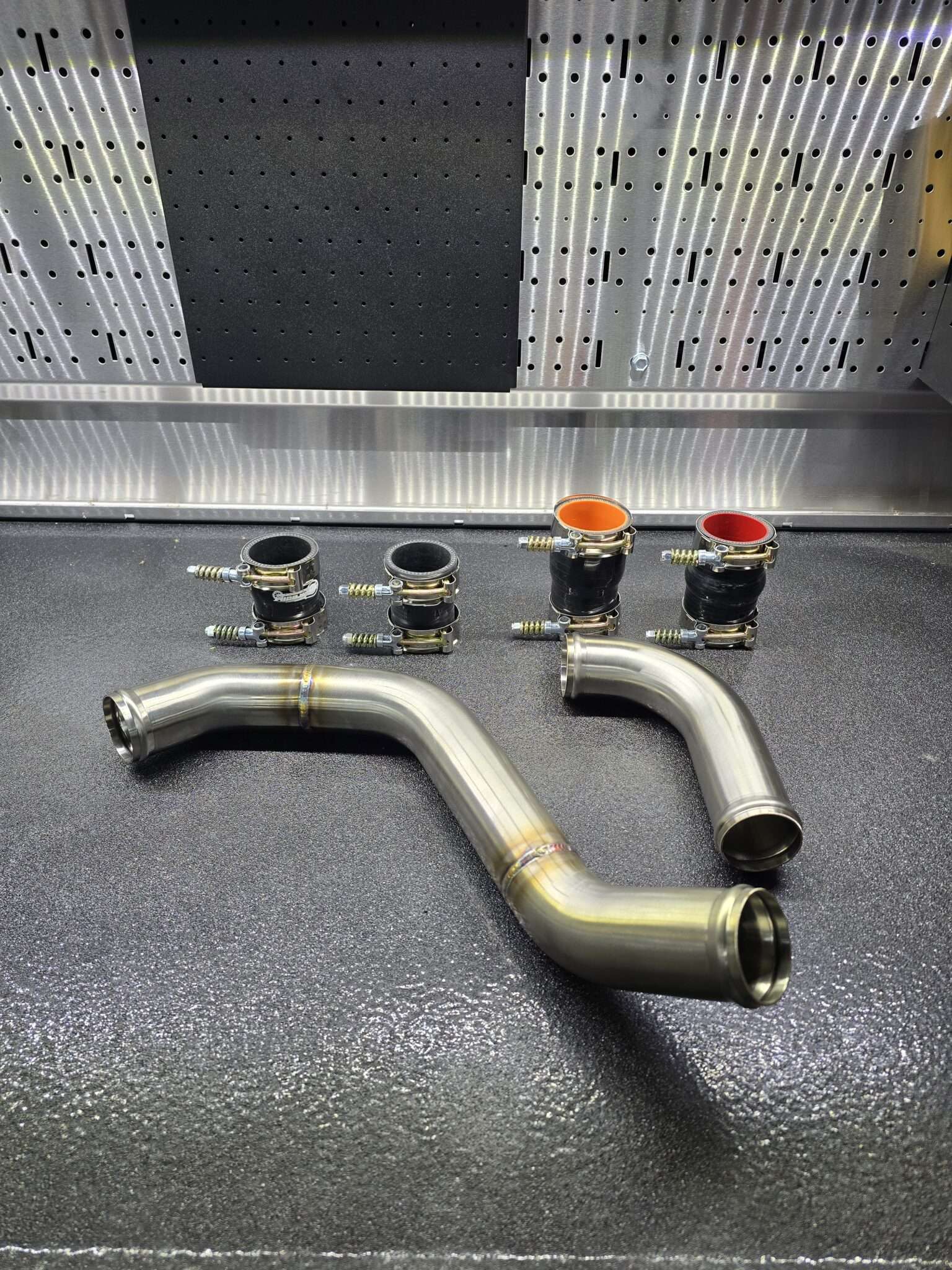 First Gen Dodge Cummins Stainless Steel Coolant Pipes